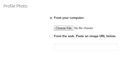 Select a Profile for your Blogger Account: Google+ or Blogger