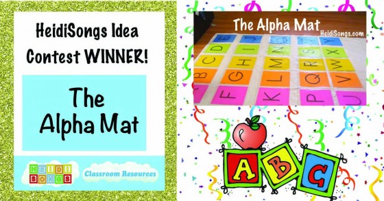 Teaching the Alphabet: "The Alpha Mat"