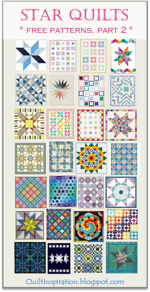 Sewing & Fiber Kits & How To Triptych Modern Star Quilt Pattern ...