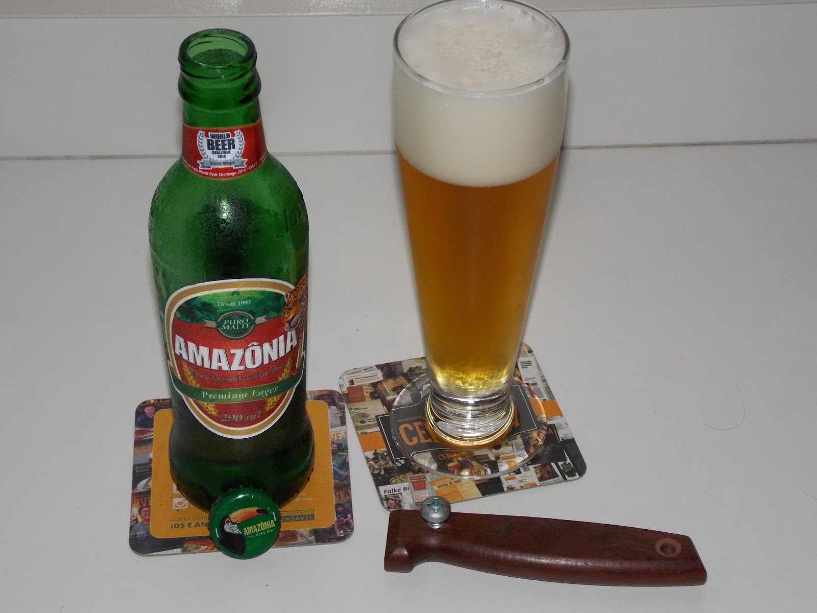 Amazônia The Classic Brazilian Beer - Degustação nº 263 – NINKASI BEER CLUB