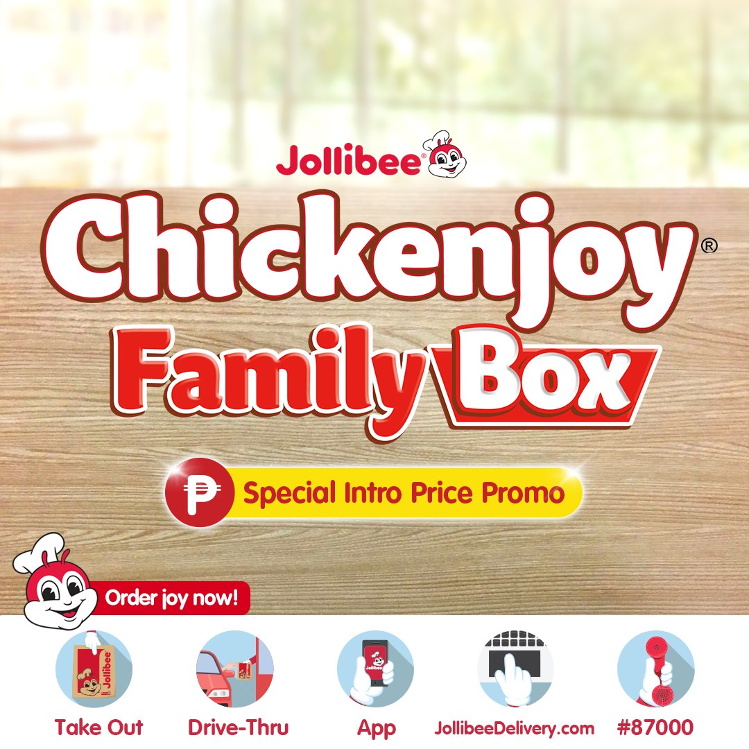Jollibee Chickenjoy Family Box & Vaccination Promo
