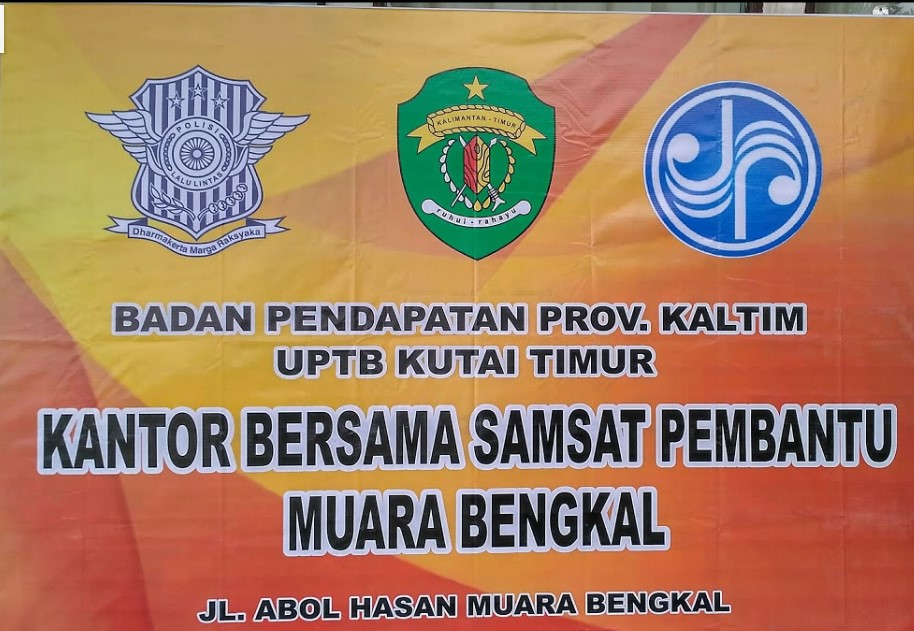 Samsat Muara Bengkal, Kabupaten Kutai Timur, Provinsi Kalimantan Timur ...