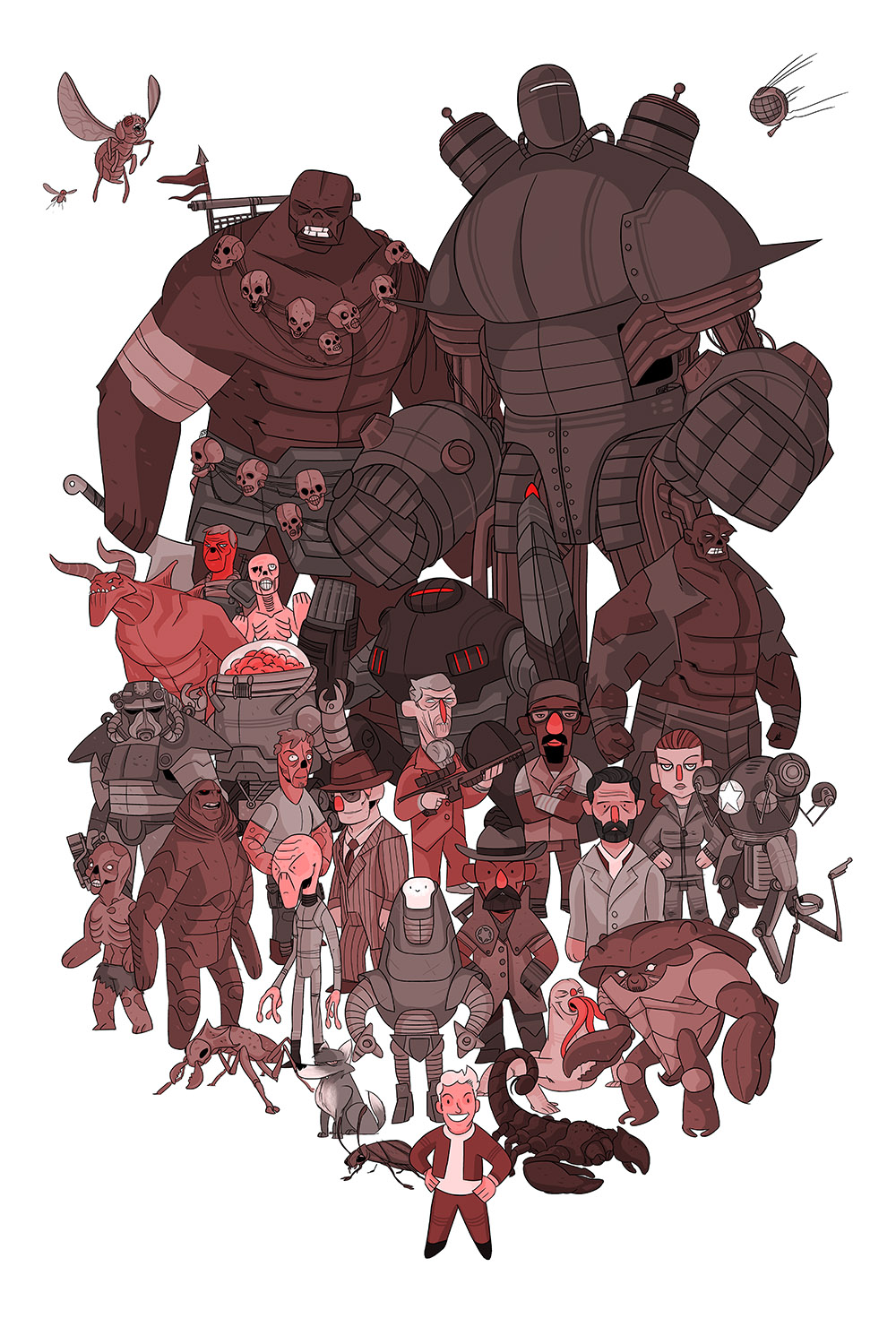 Seduced by the New...: Fallout Video Game Fan Art