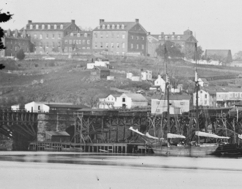 bensozia: The Georgetown Waterfront in 1865
