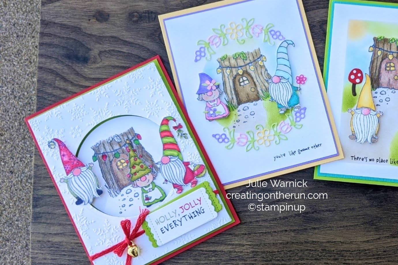 Creating on the Run: Monday Montage Week #178-Gnomes For All Seasons!