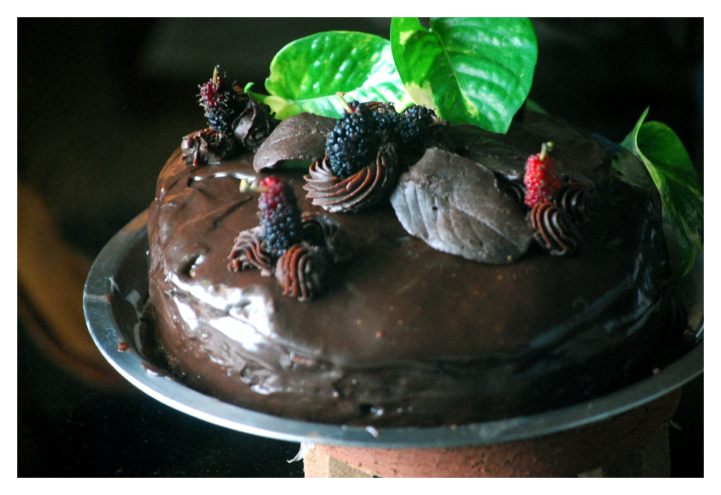 Roz Ka Khana: Zebra Torte Cake