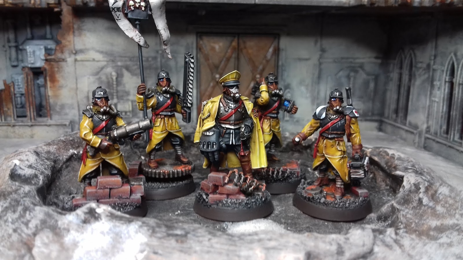 Tabletop Apocalypse: Steel Legion Command Squads