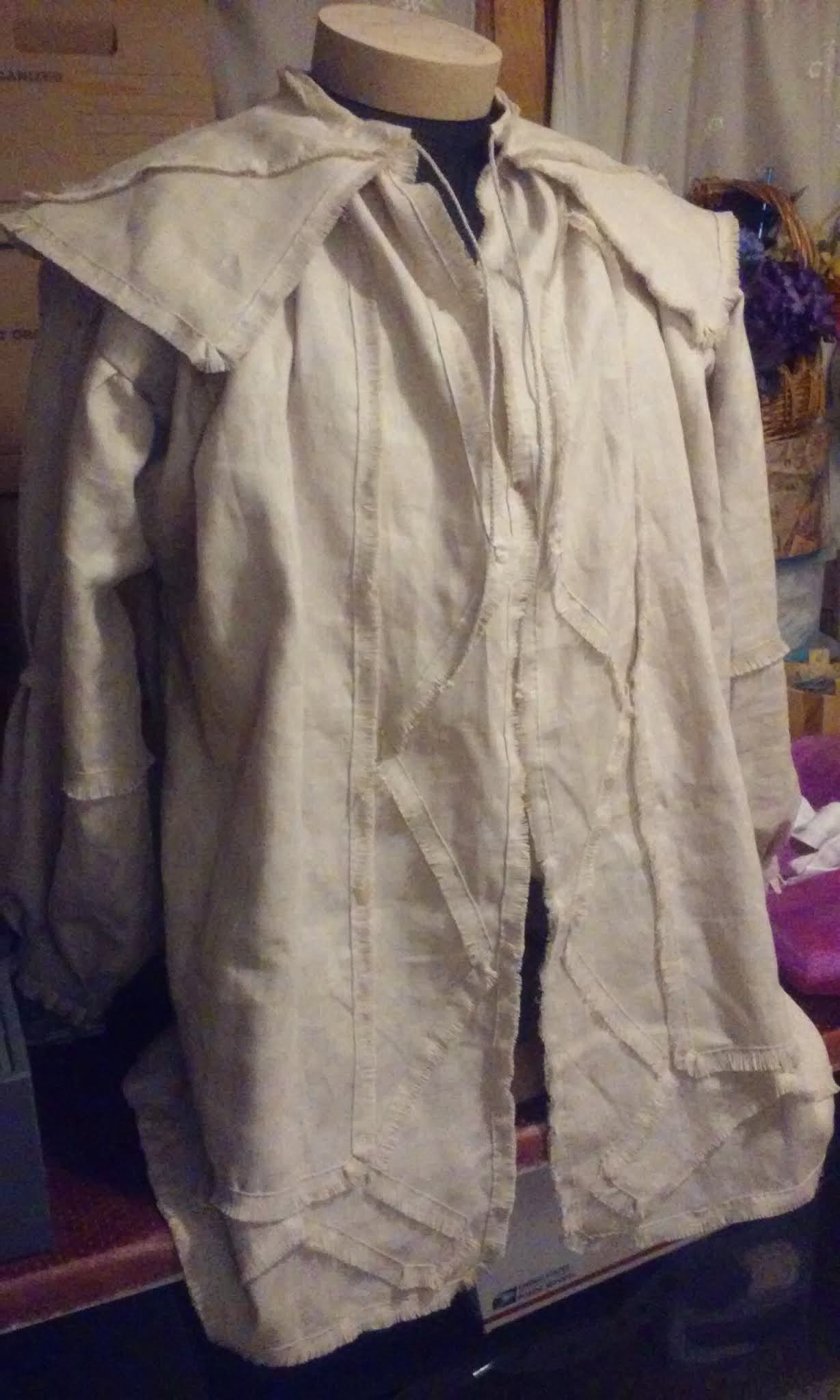 The Antique Sewist: 18th Century American "Hunting Frock Coat" or Shirt.