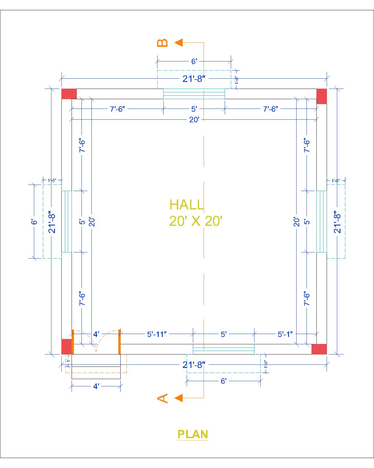 Architectural drawing guidelines for beginners
