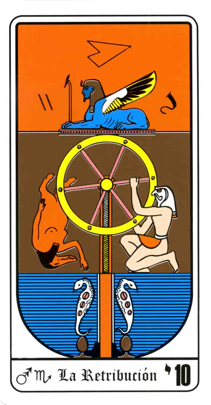El Tarot Egipcio: Arcano 10 "LA RETRIBUCIÓN"