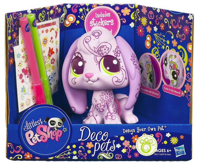 Littlest pet shop blogi: Iso deco pets pupu / jumbo deco pets rabbit