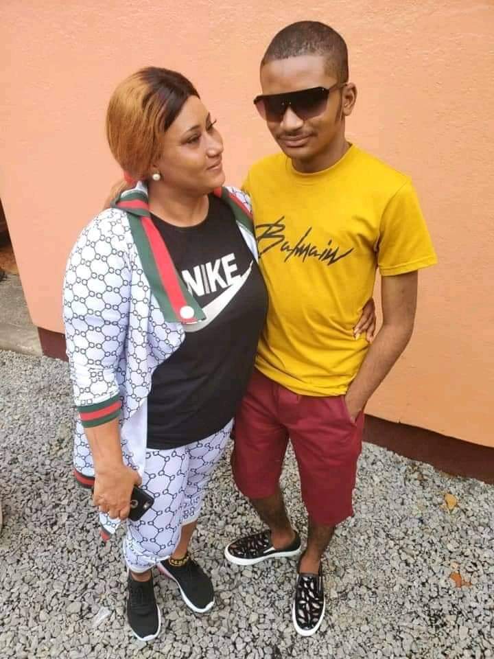 Pictures of Semah G Weifur and his mother