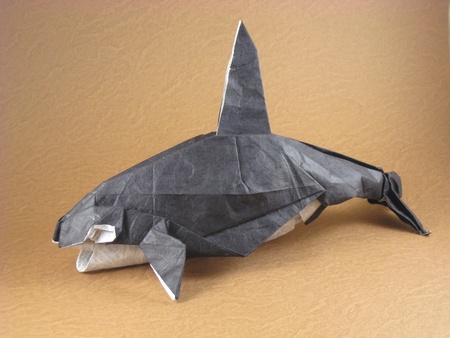 origami Orca Kamiya 3D ~ origami instructions easy
