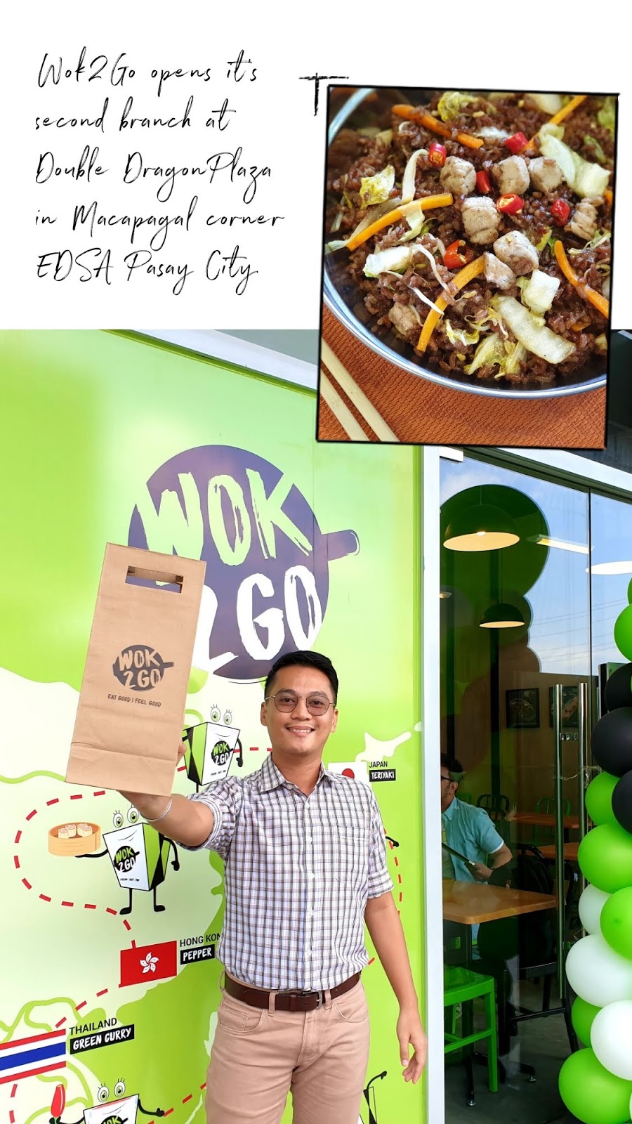 #FoodPH - Fresh, Fast, Fun - Wok2Go's Promise As It Opens Its Second Branch