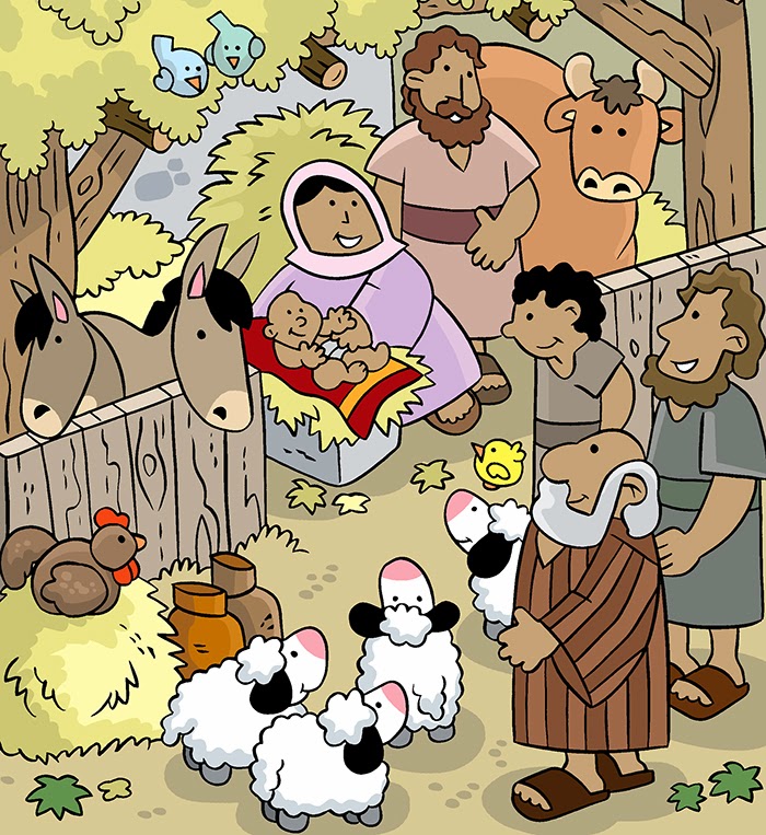My Little House: A Man Named Jesus - Christmas comic and activity pages