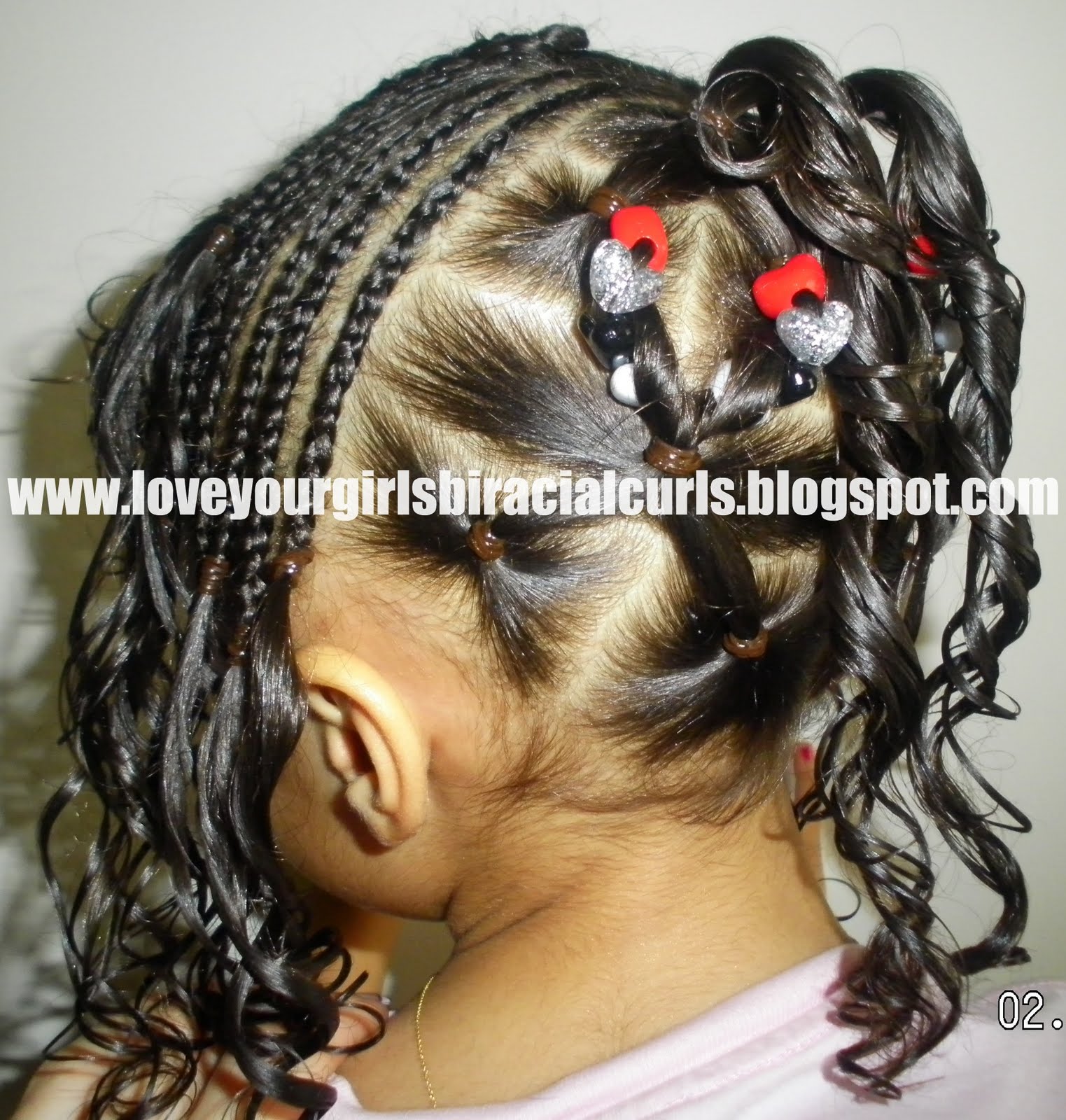 Friday Feature ~ Love Your Girls Biracial Curls!