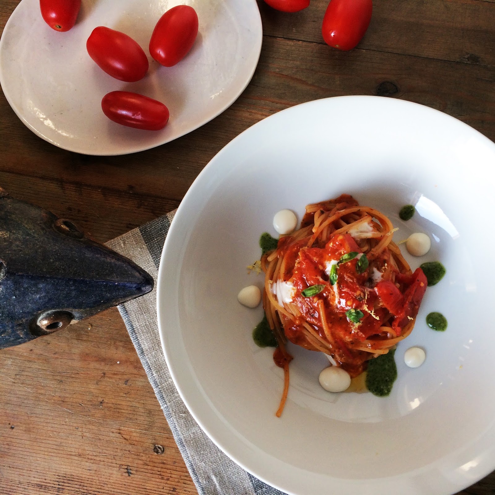 mipapel: Spaghettino al super pomodoro, tiriamoci su!