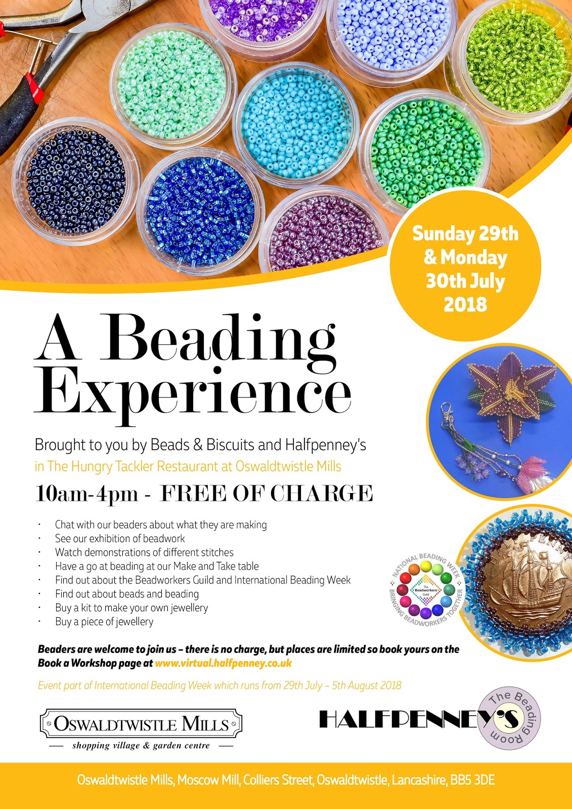 Halfpenney News: International Beading Week