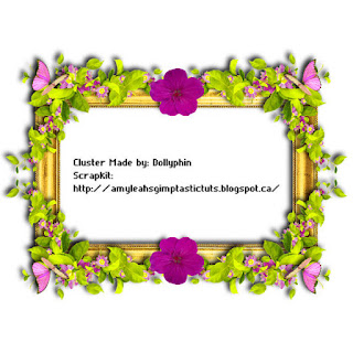 Dollyphins Creations: Random Cluster Frames