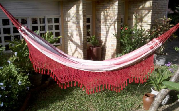 Redes de descanso, decoração