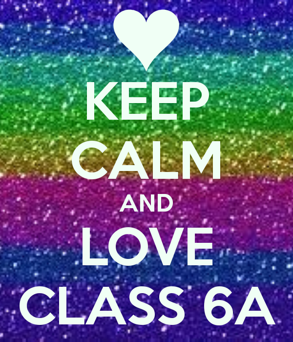 Pockets Full of Sunshine: WELCOME TO CLASS 6A