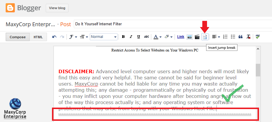 How to Change The Number of Posts On Blogger Main Page ~ Maxycore IT ...