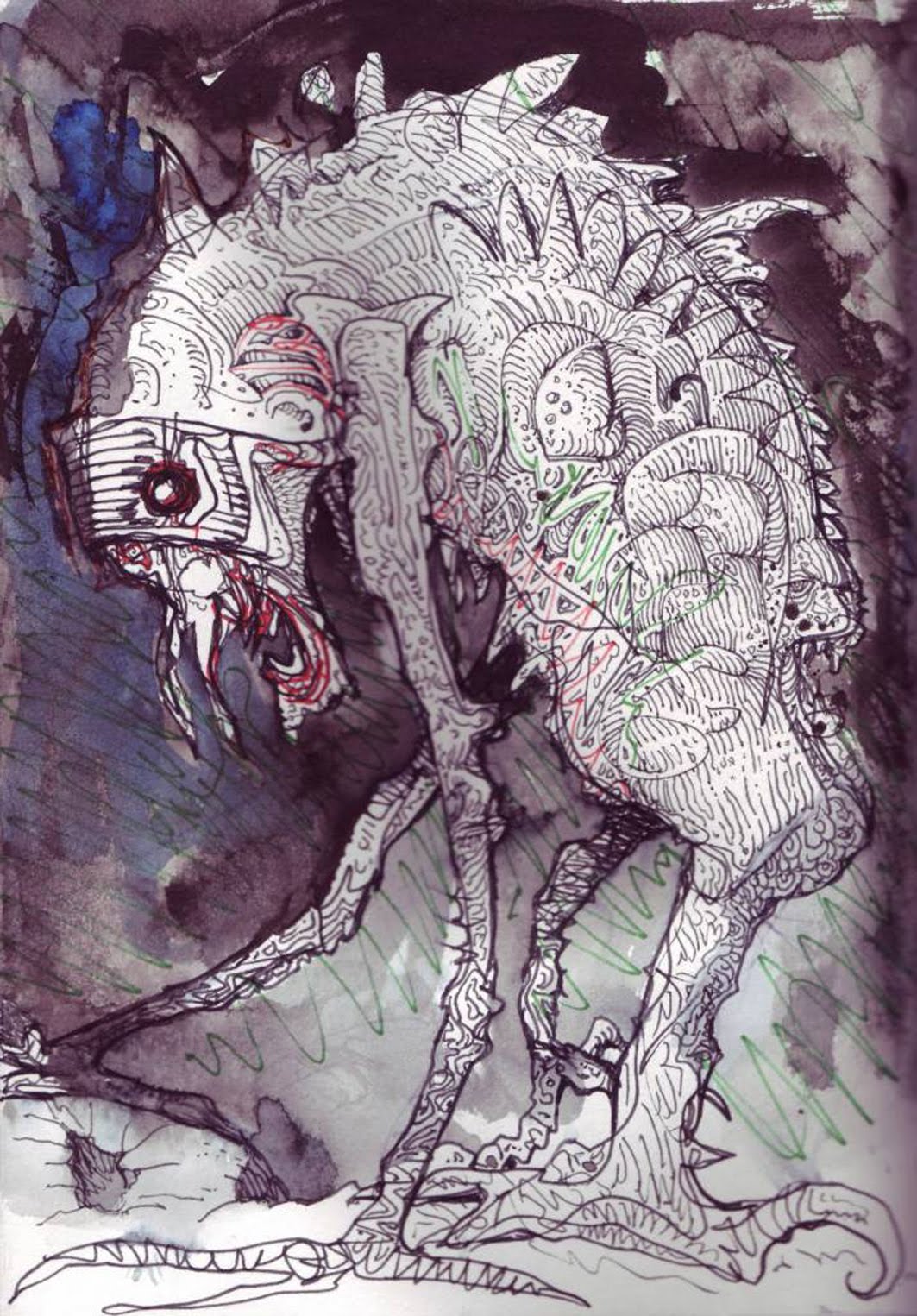 A D O G S B L O G G: Russ Nicholson Fantasy Illustrator