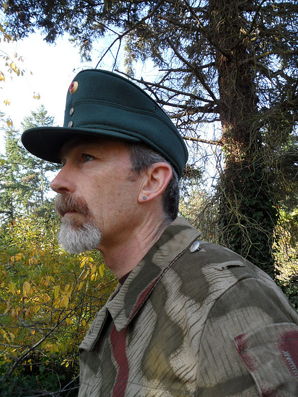 Four Bees: Bundesgrenzschutz Einsatzjacke, Sumpftarn / Sumpfmuster Camo ...