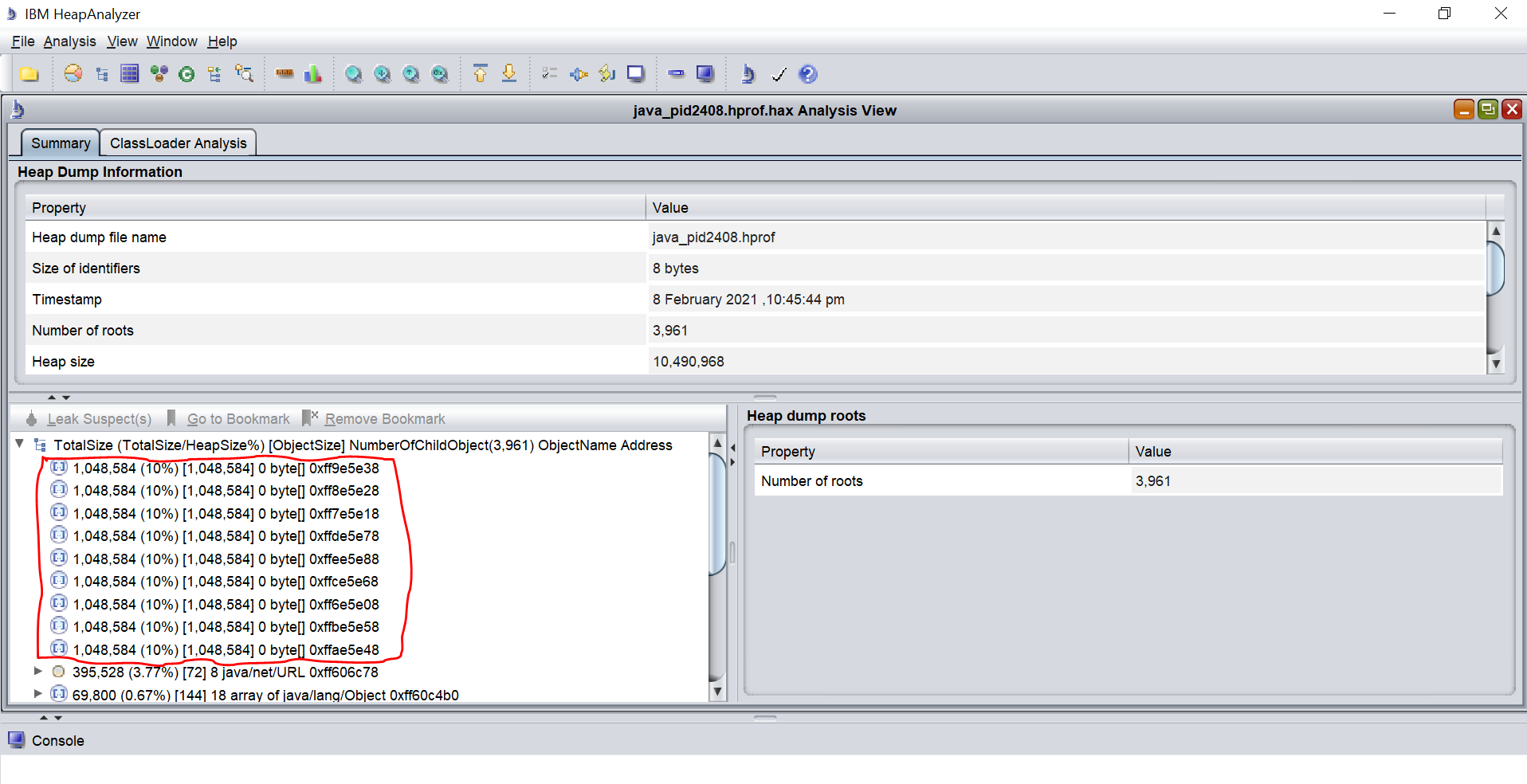 Awesomely Java...: EpsilonGC and analyzing heap dump generated Awesomely Java...: EpsilonGC and analyzing heap dump generated