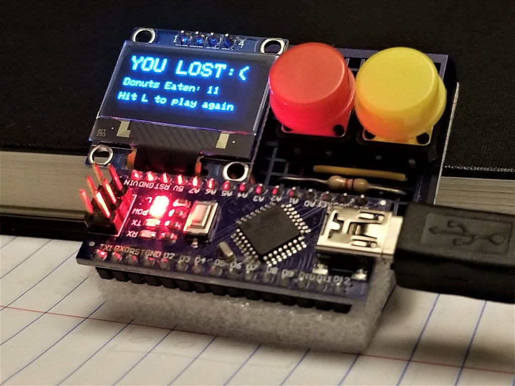 Make it easy!: Snake game on Arduino