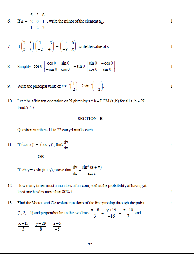 NCERT Solutions, CBSE Sample Papers and Syllabus for Class 9 to 12 ...