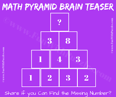 Mind Exercise Math Puzzle and Answer for Adults and Teens