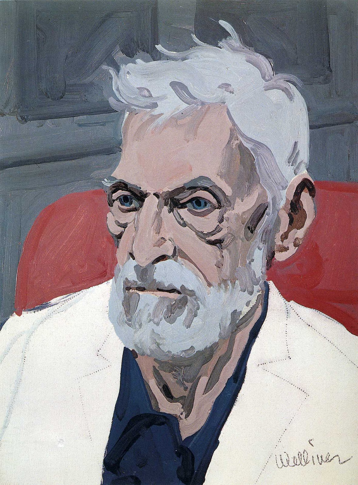 paintings old masters blog: Neil Welliver