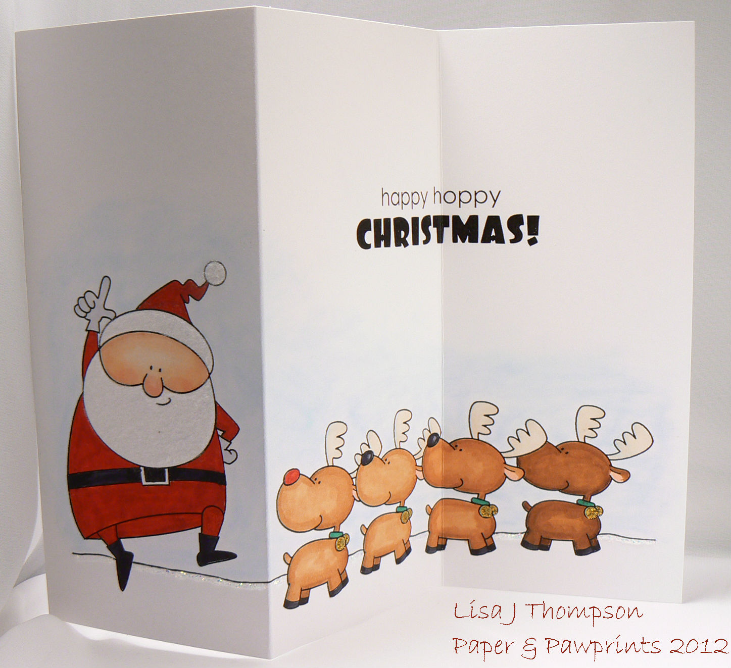 Paper and Pawprints: Christmas Cards