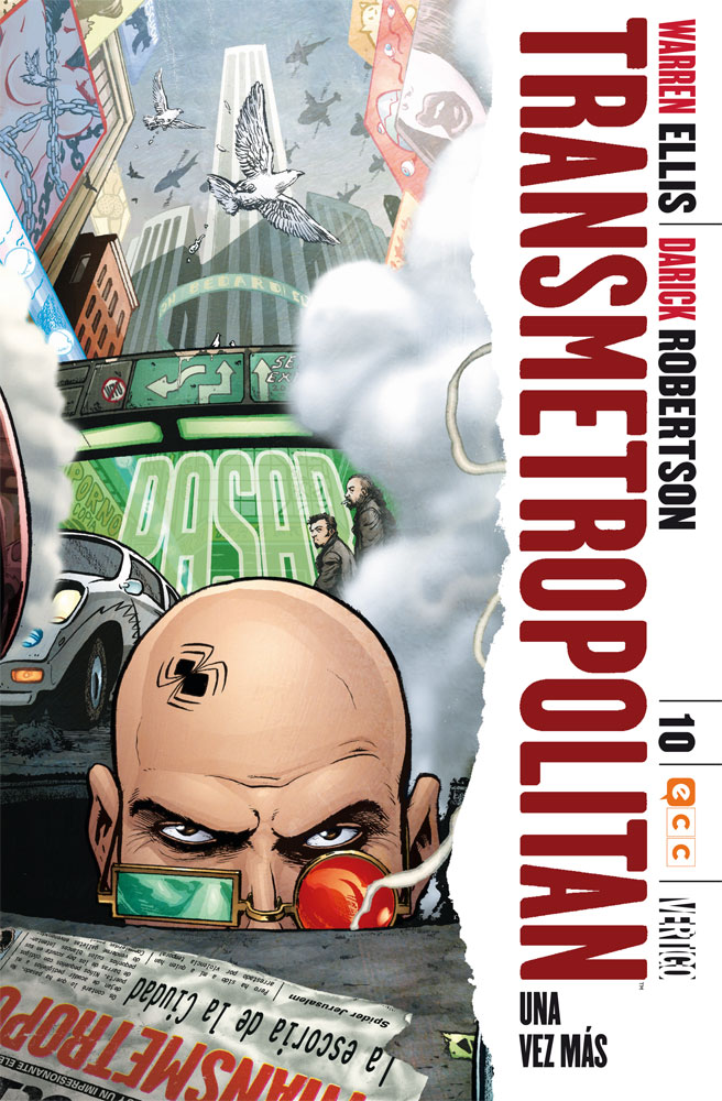 Cómic: Reseña de "Transmetropolitan" #7 al #10 de Warren Ellis [ECC Comics].