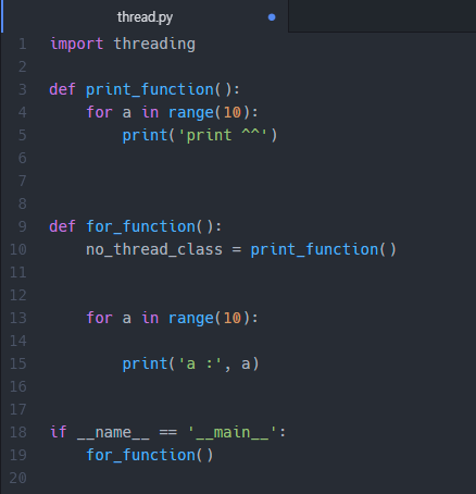Python threading.Thread():산을 붉게 물들이는 꽃