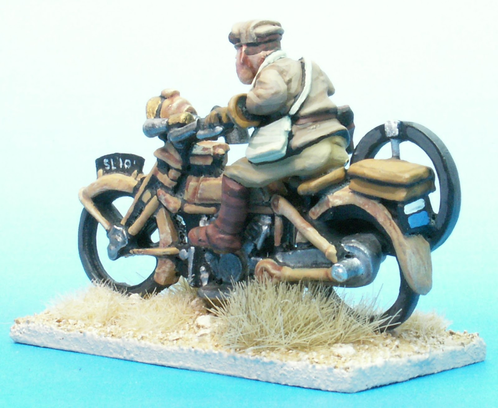 Over Open Sights: 1st Corps WW1 British Motorcycle Dispatch Rider.
