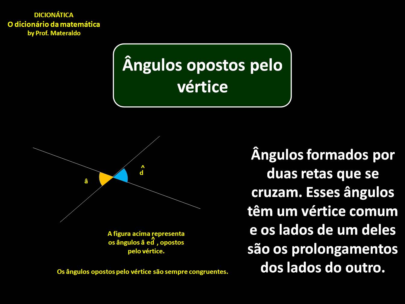 Angulos Opostos Pelo Vertice Atividades - FDPLEARN