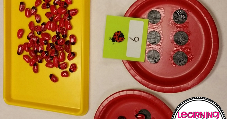 Learning at the Teacher Table: Ladybug Counting