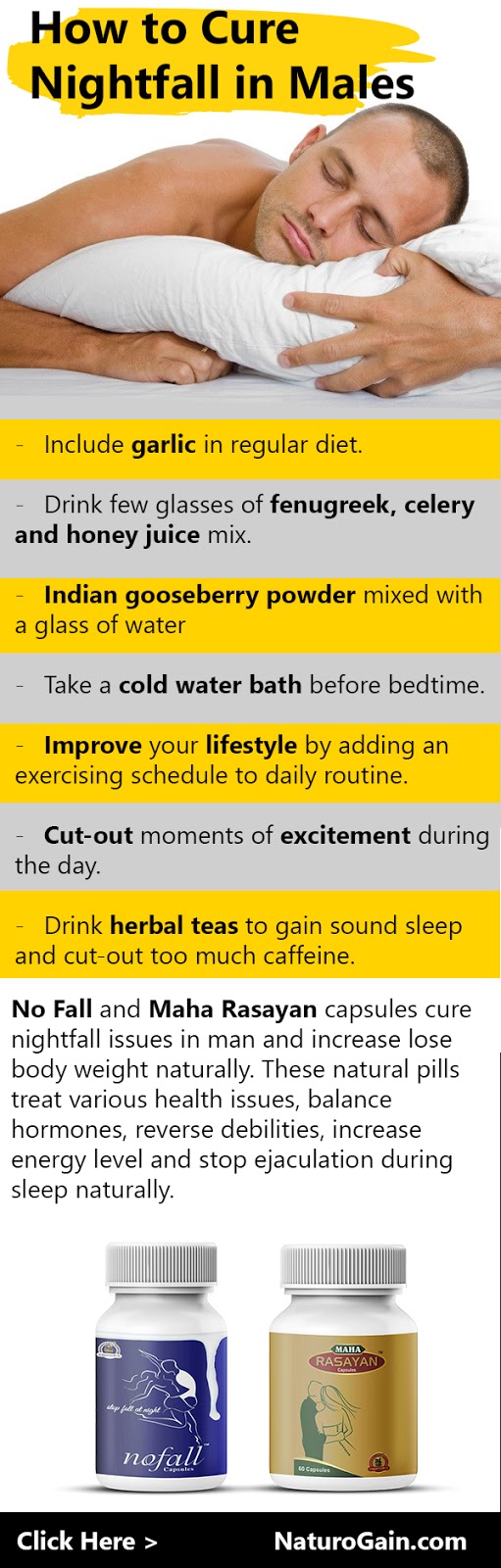How to Cure Nightfall and Increase Body weight