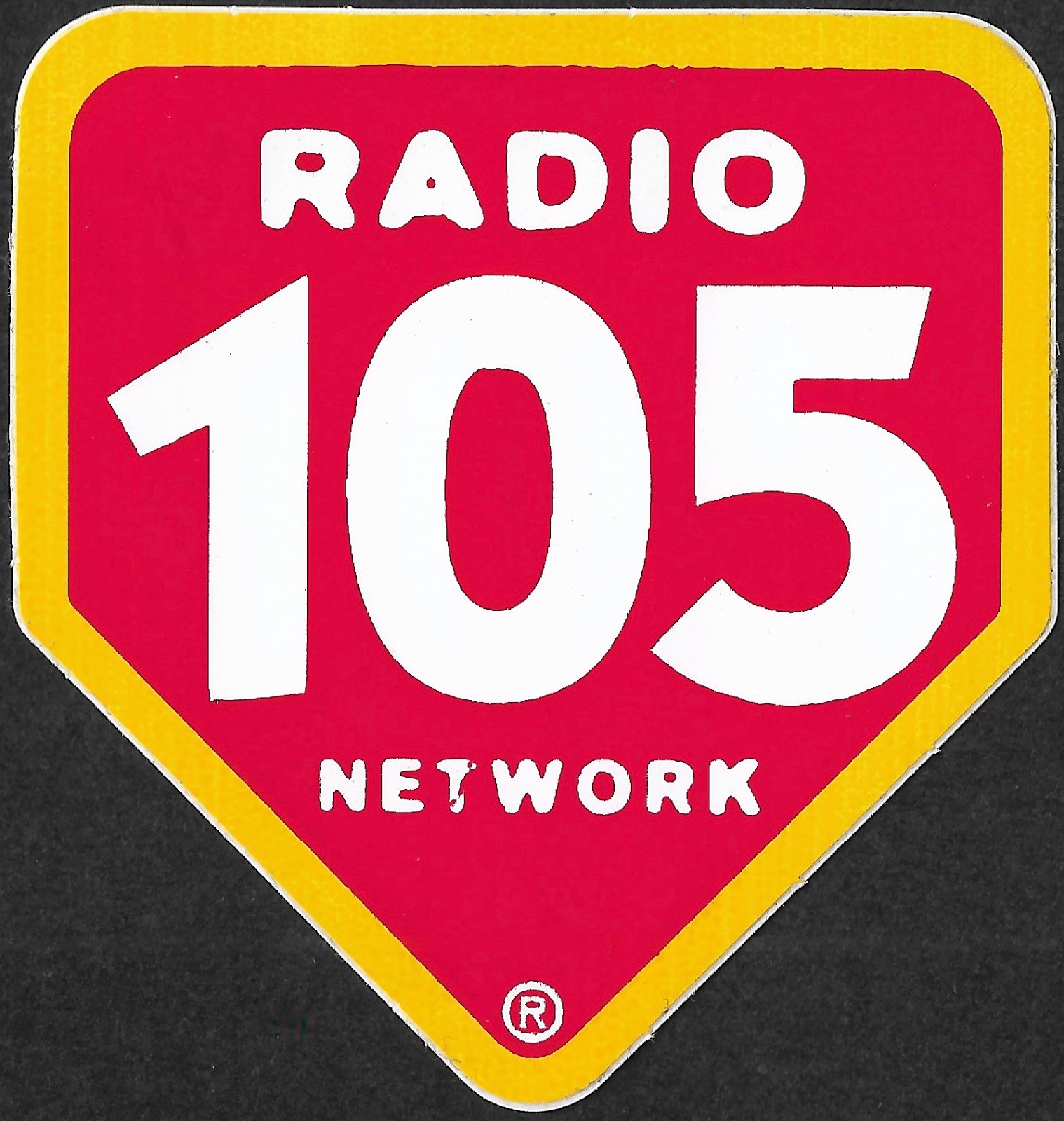 Radio Sticker of the Day: Radio 105