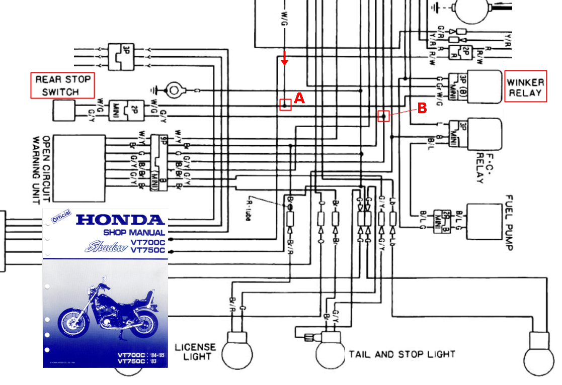 Brake light and winker relay | Honda Shadow Forums