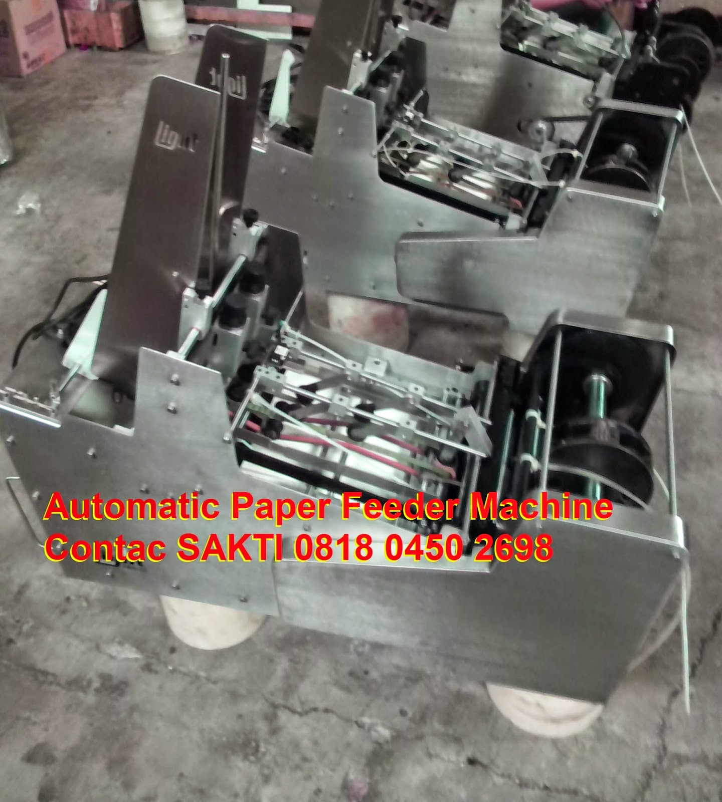 Bisnis Marketing Online: JUAL AUTOMATIC PAPER FEEDER MACHINE | MESIN ...