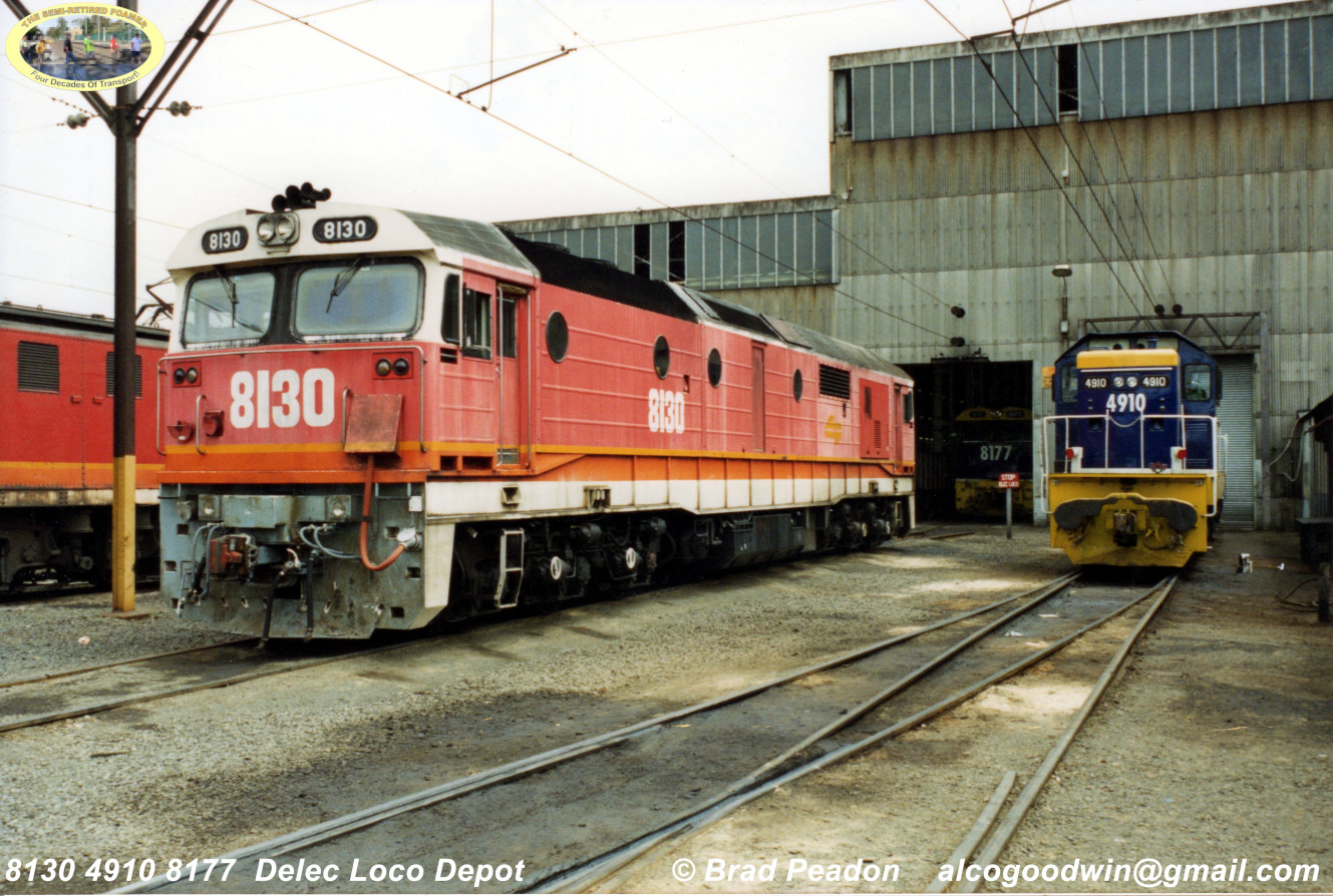 Random Bollocks From A Semi-Retired Foamer!: DELEC LOCOMOTIVE DEPOT PT8