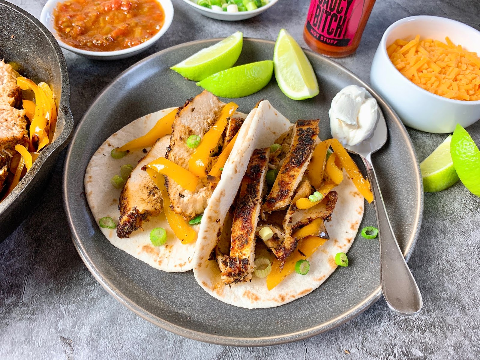 Blackened Chicken Street Tacos