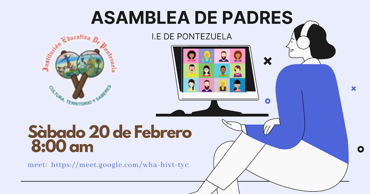 REUNIÒN PADRES DE FAMILIA ~ Pontezuela Virtual