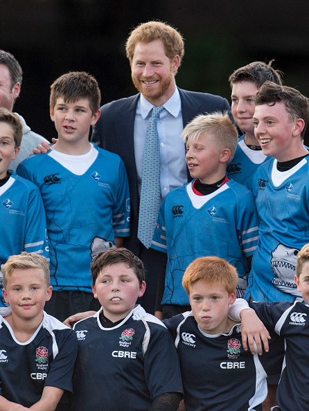 Royal Family Around the World: Prince Harry Visits Paignton Rugby Club ...