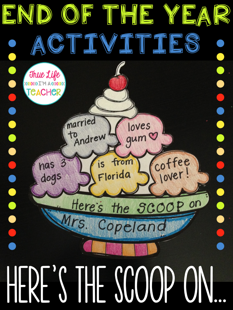 Favorite End of the Year Activities | True Life I'm a Teacher