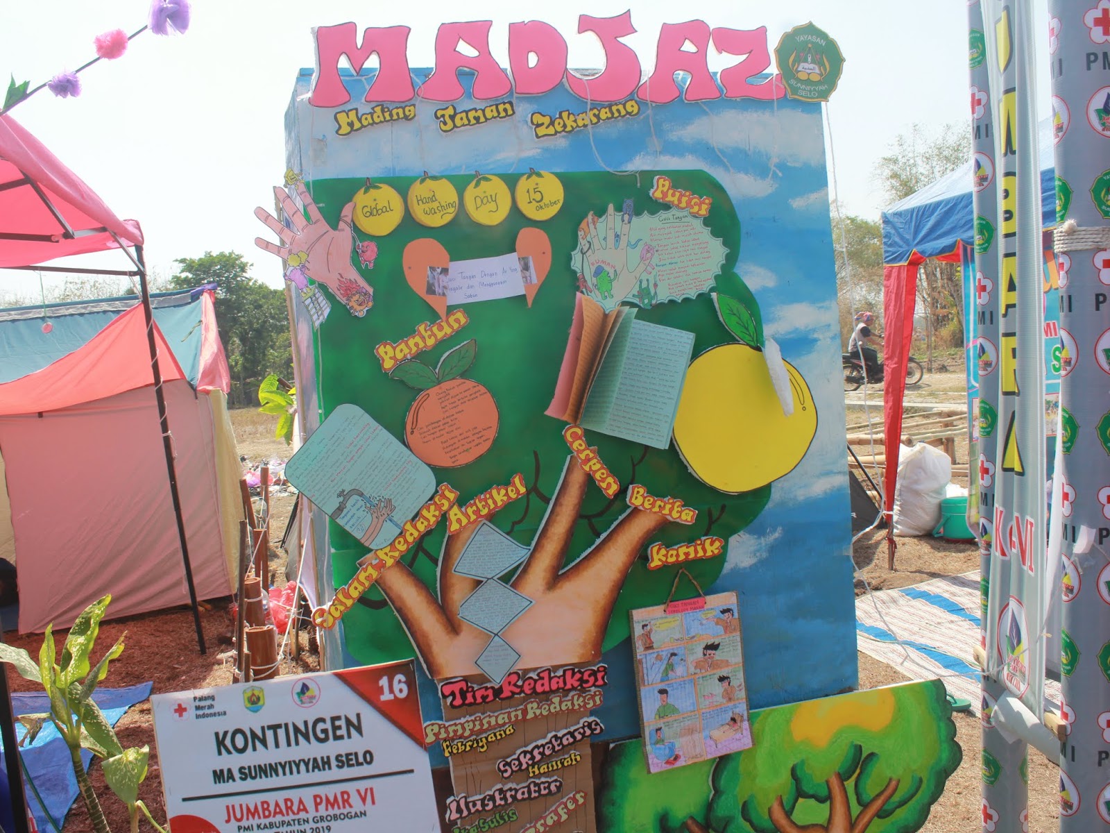 Kreasi Mading di JUMBARA PMR ke VI Kab. Grobogan