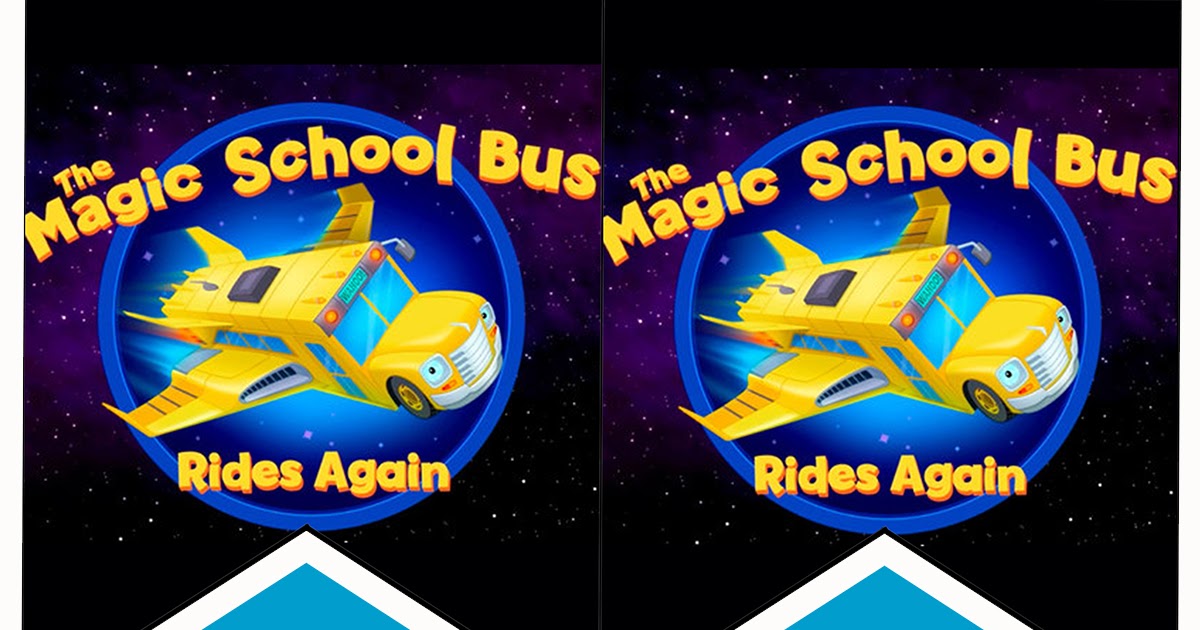 Daisy Celebrates: Magic School Bus Birthday Party Printable Files